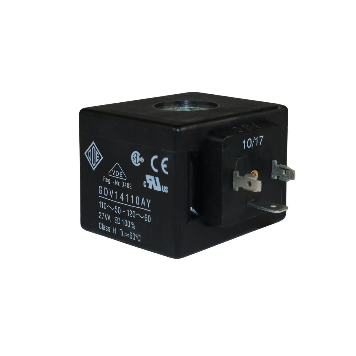 ODE Solenoid Coil 110-120VAC 52mm - GDV14110AY — Hydronics Depot Inc.