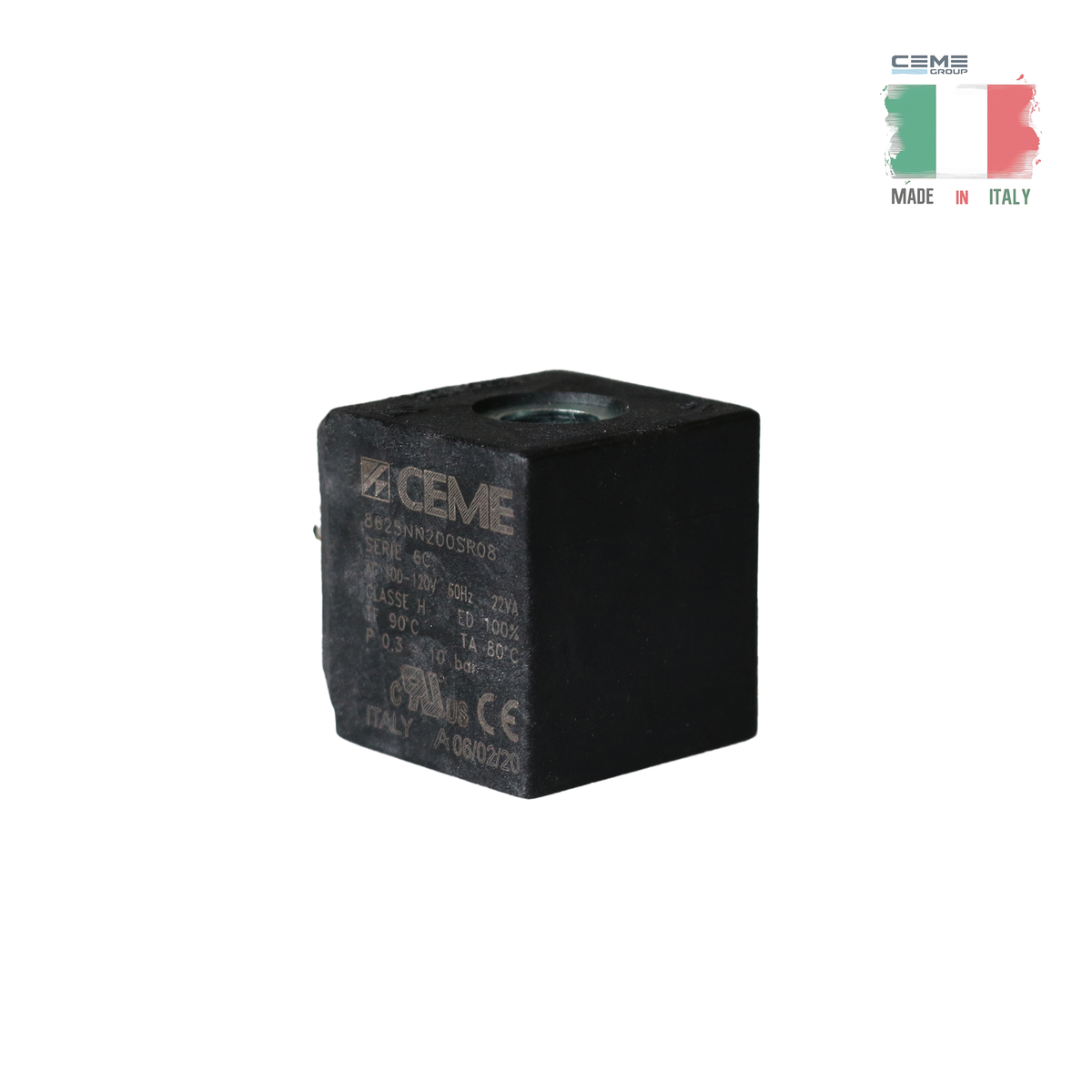 CEME Coil 100-120VAC 60Hz Type B6 - R08RIC — Hydronics Depot Inc.