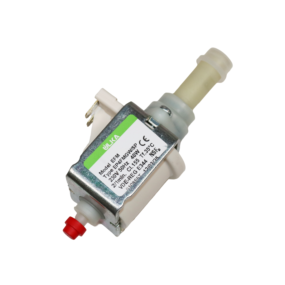 Ulka Vibration Pump EP4FMGWSP-230V, 50 Hz, 48W NSF — Hydronics Depot Inc.