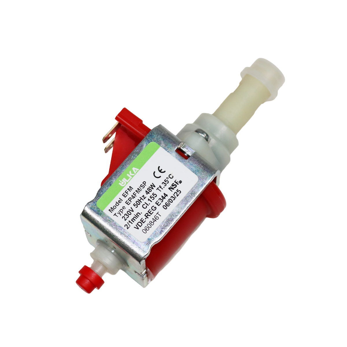 Ulka Vibration Pump EP4FMSP-230V, 50 Hz, 48W NSF — Hydronics Depot Inc.