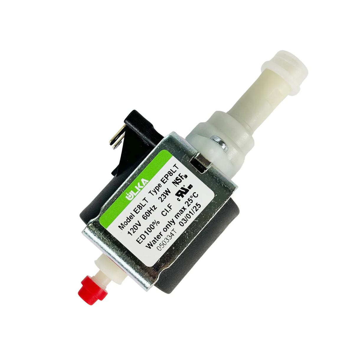 Ulka Vibration Pump EP8LT-120V, 60Hz, 23W, NSF — Hydronics Depot Inc.