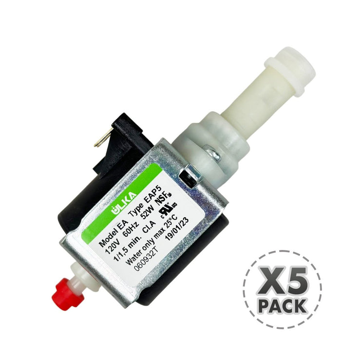 ULKA Vibration Pump EAP5 - BULK PACK 120V, 60Hz, 52W - NSF — Hydronics Depot Inc.